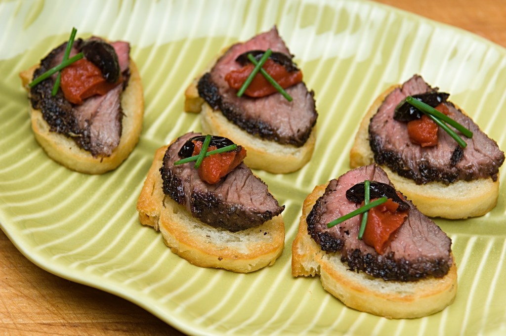 Spicy Beef Toast - Chef Michael Salmon