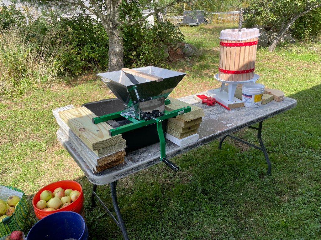 Pressing Apple Cider - Chef Michael Salmon