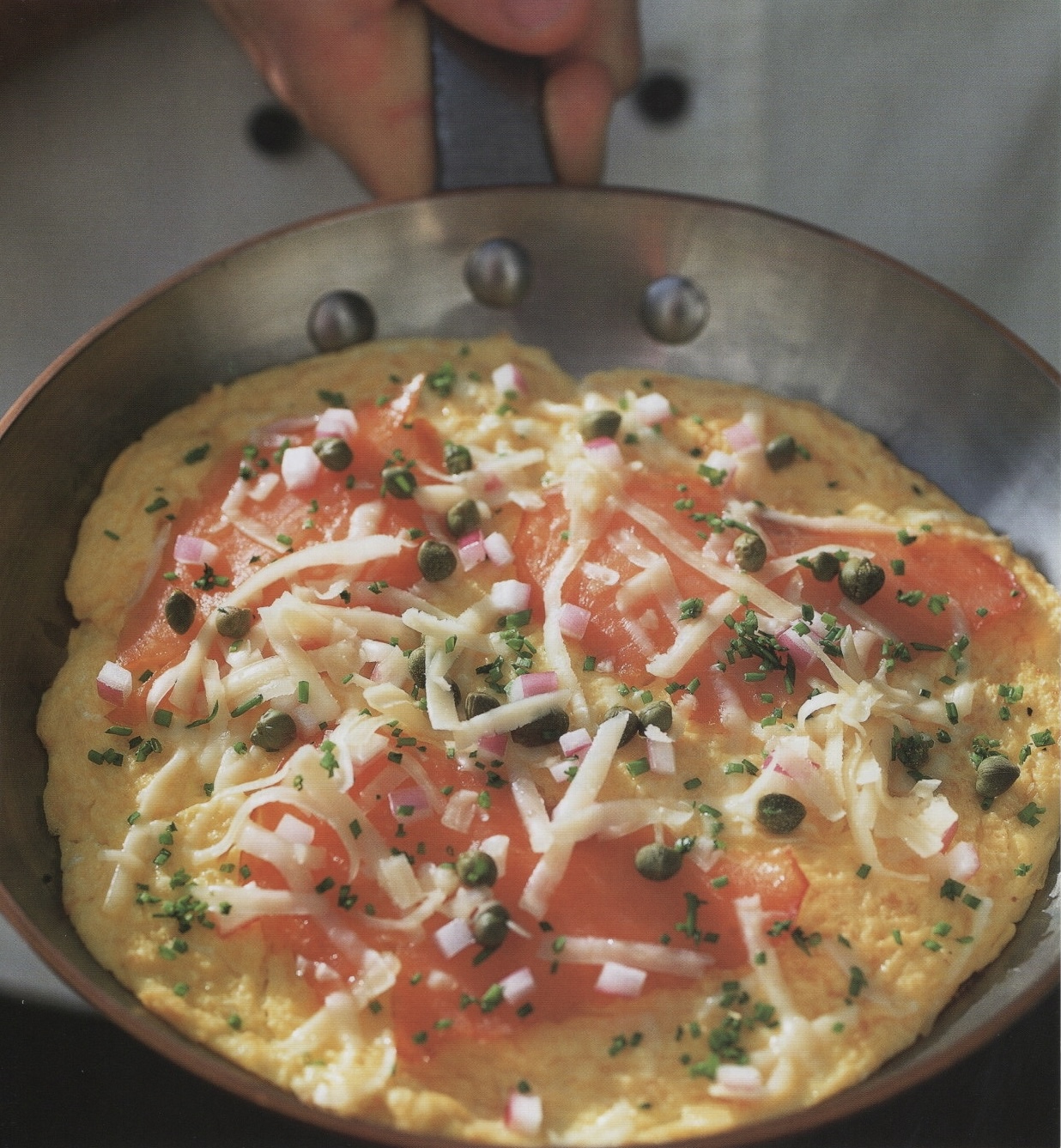 Smoked Salmon Frittata - Chef Michael Salmon