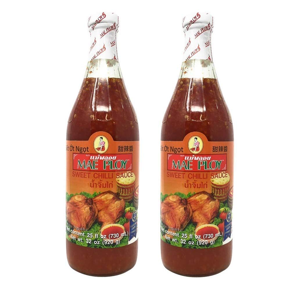 Sweet Chilli Sauce, Mae Ploy, 25 fl.oz, 2 Pack - Chef Michael Salmon