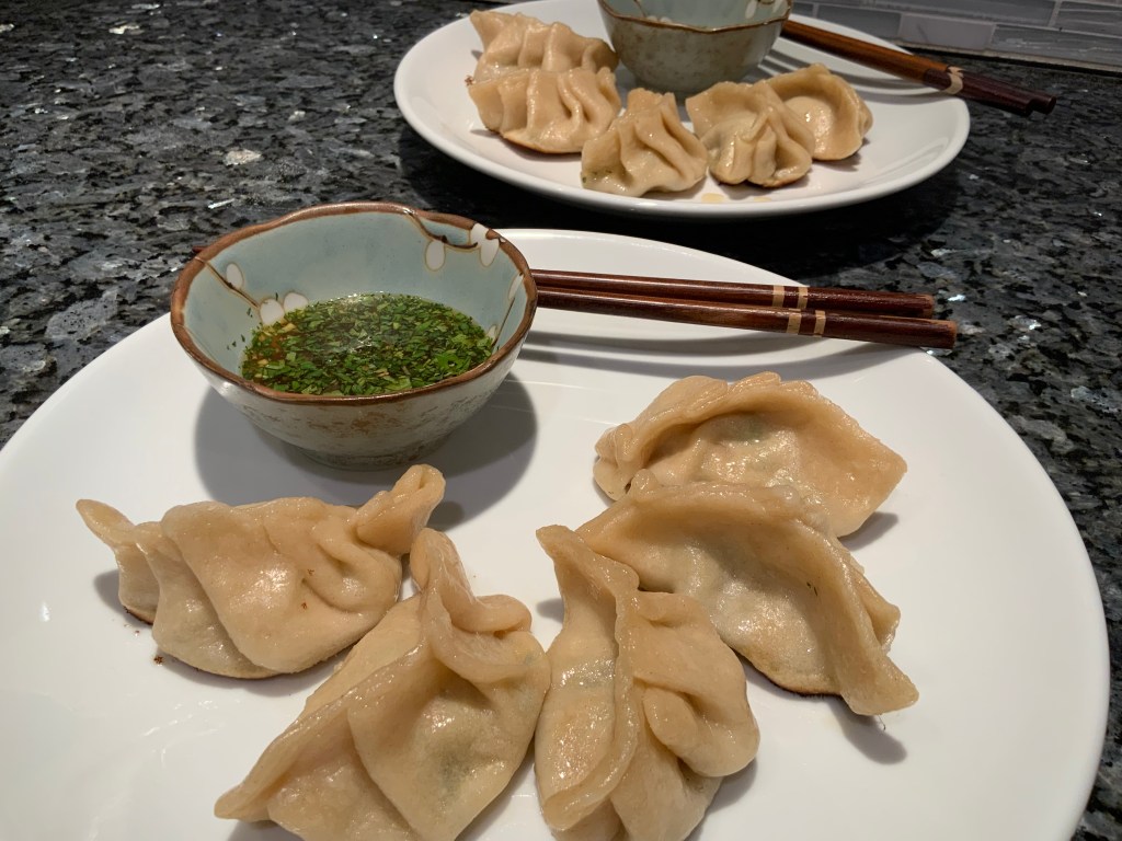 Thai Pork Pot Stickers - Chef Michael Salmon